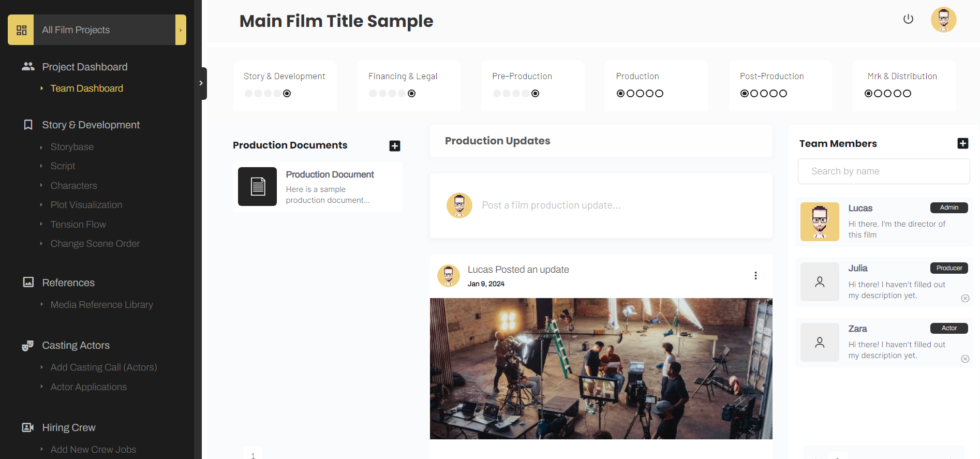 Film Production Software: Team Collaboration Tools